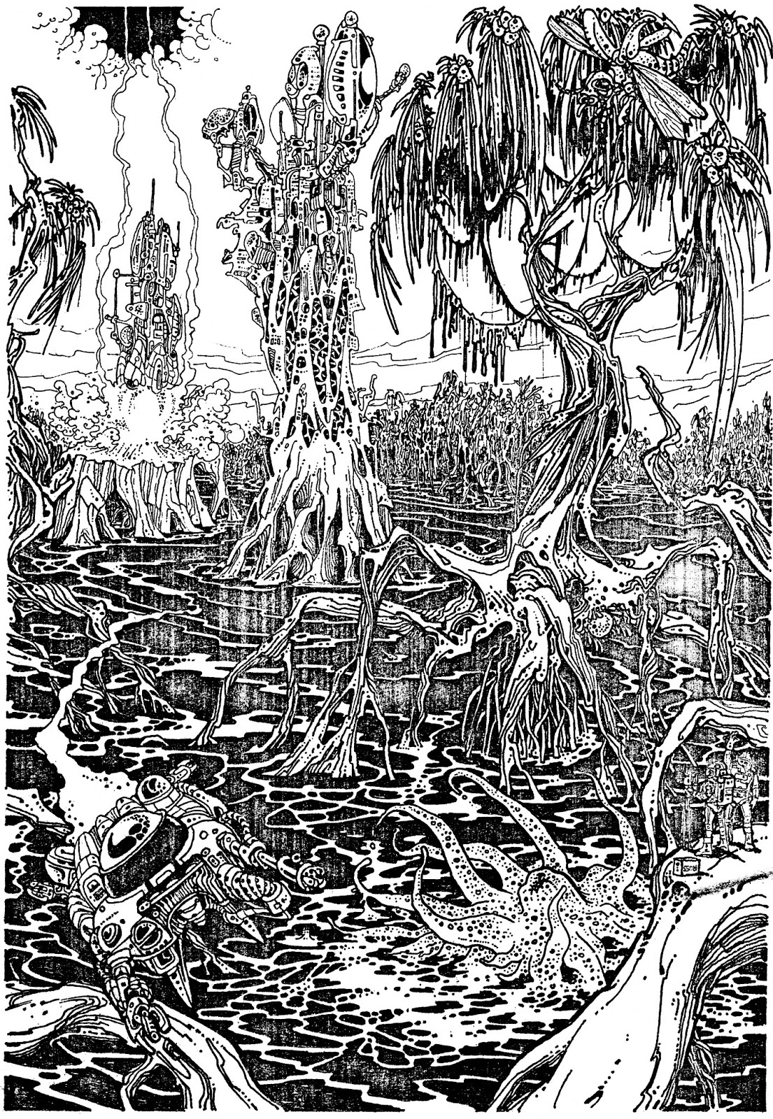 The Gallery: Art of Russ Nicholson: From years and years some more tiers