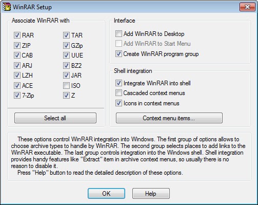 TECHIE: How to change WINRAR language