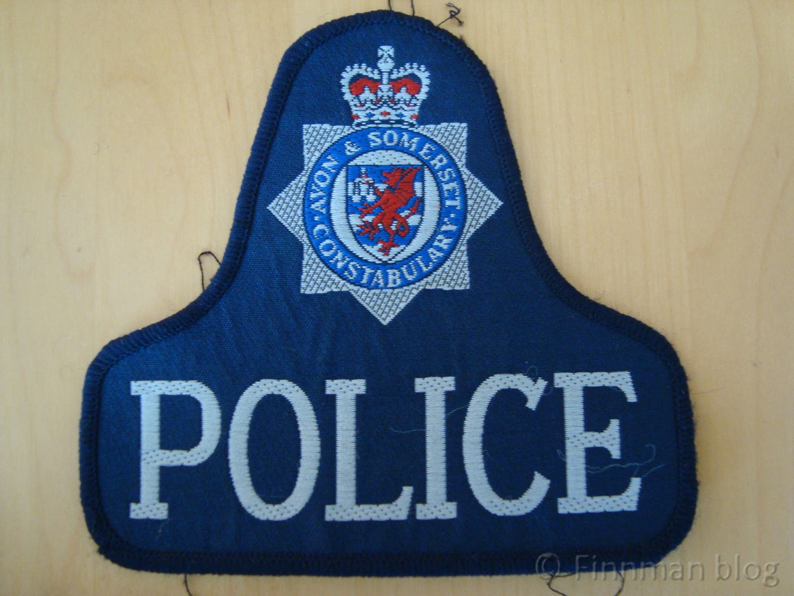 Avon & Somerset Constabulary: Cloth Badges/Patches