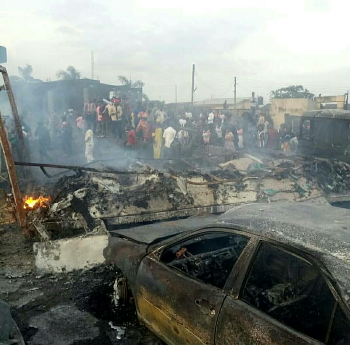 Update on Tanker Explosion: Over 54 Cars Were Engulfed By The fire ...