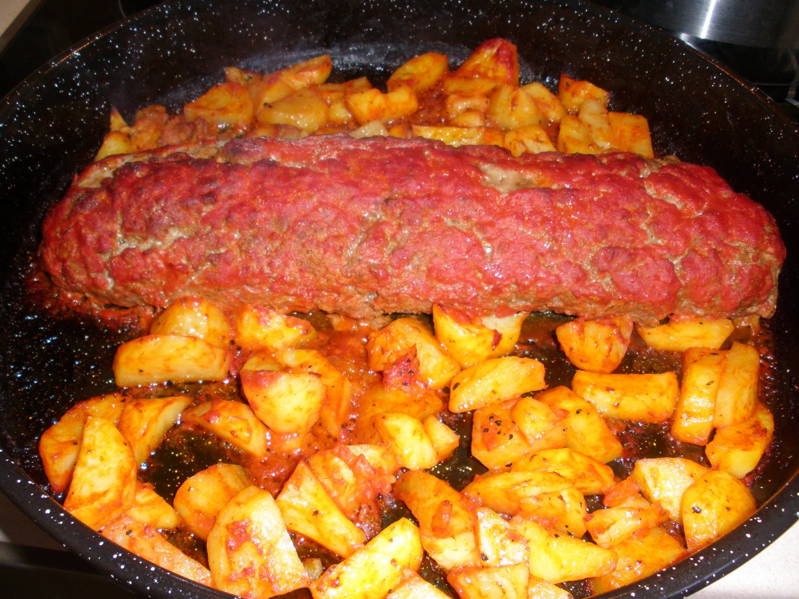 Come to cook: Ρολο κιμα στο φουρνο με πατατες