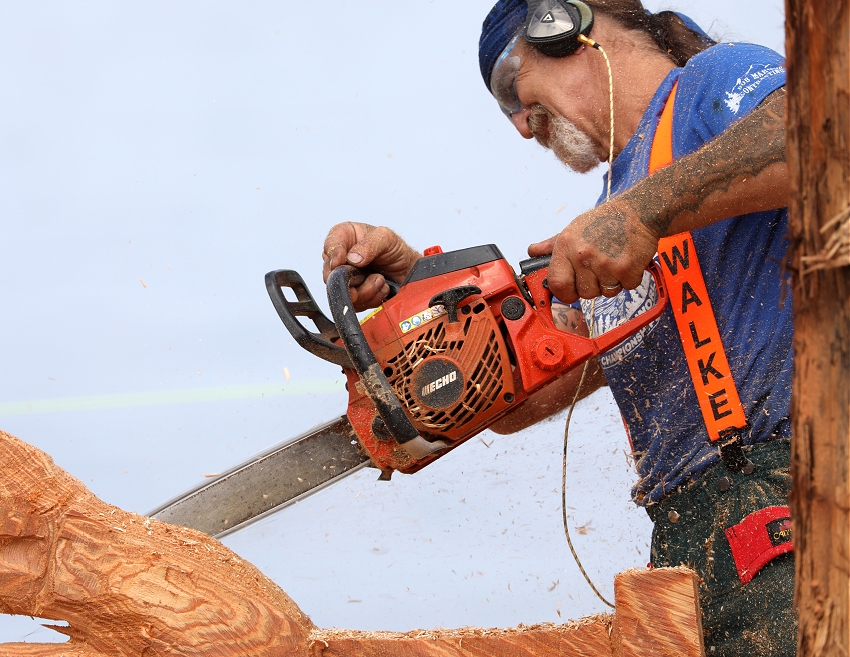 Powell River in Photos: Logger Sports - I