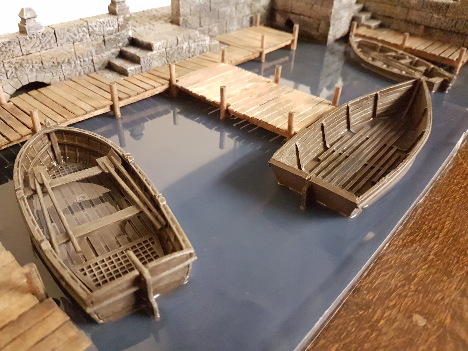 Yith's Wargaming Blog: Building Medieval Docks #6