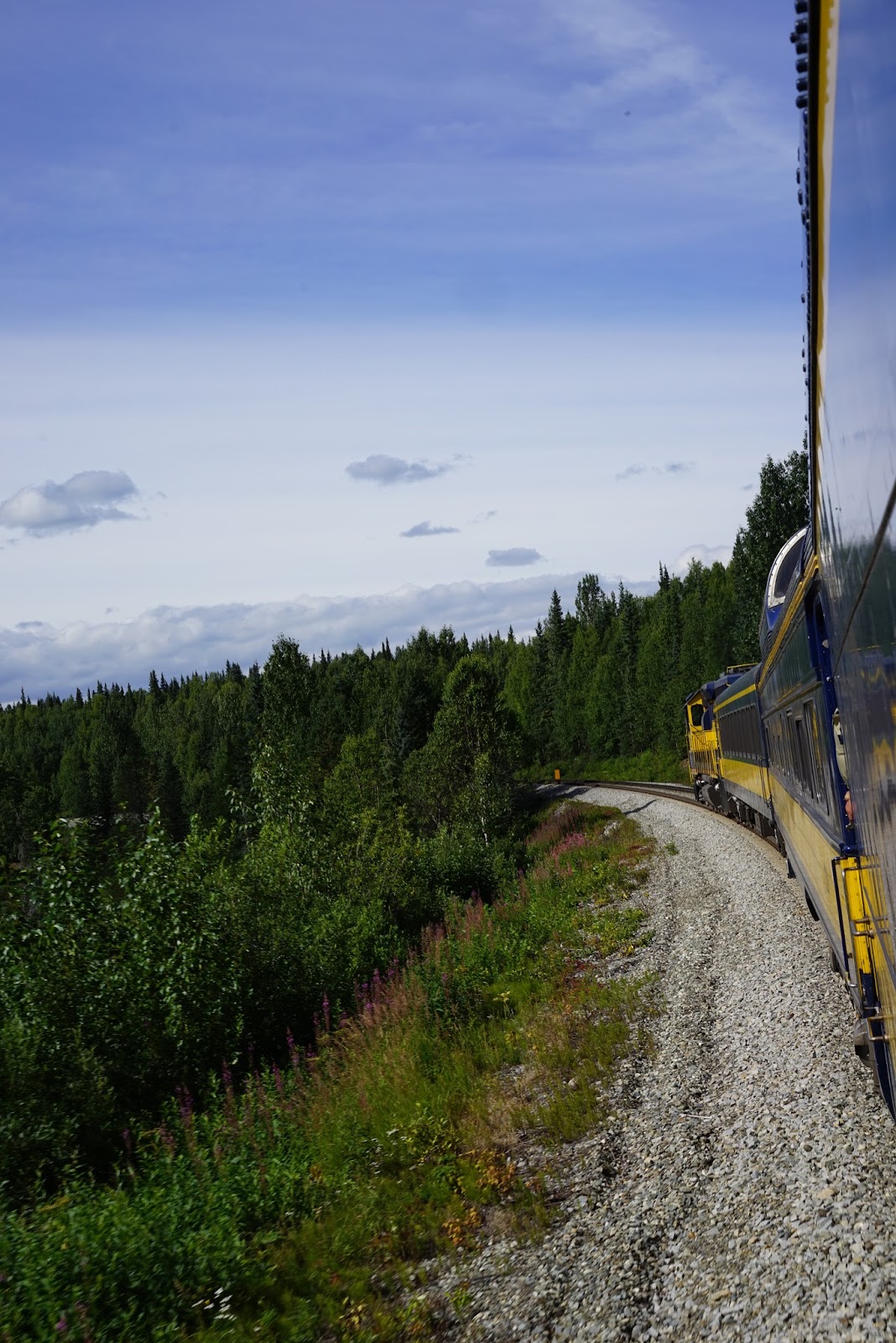 Lost But Loving It...In Alaska!: The Hurricane Train