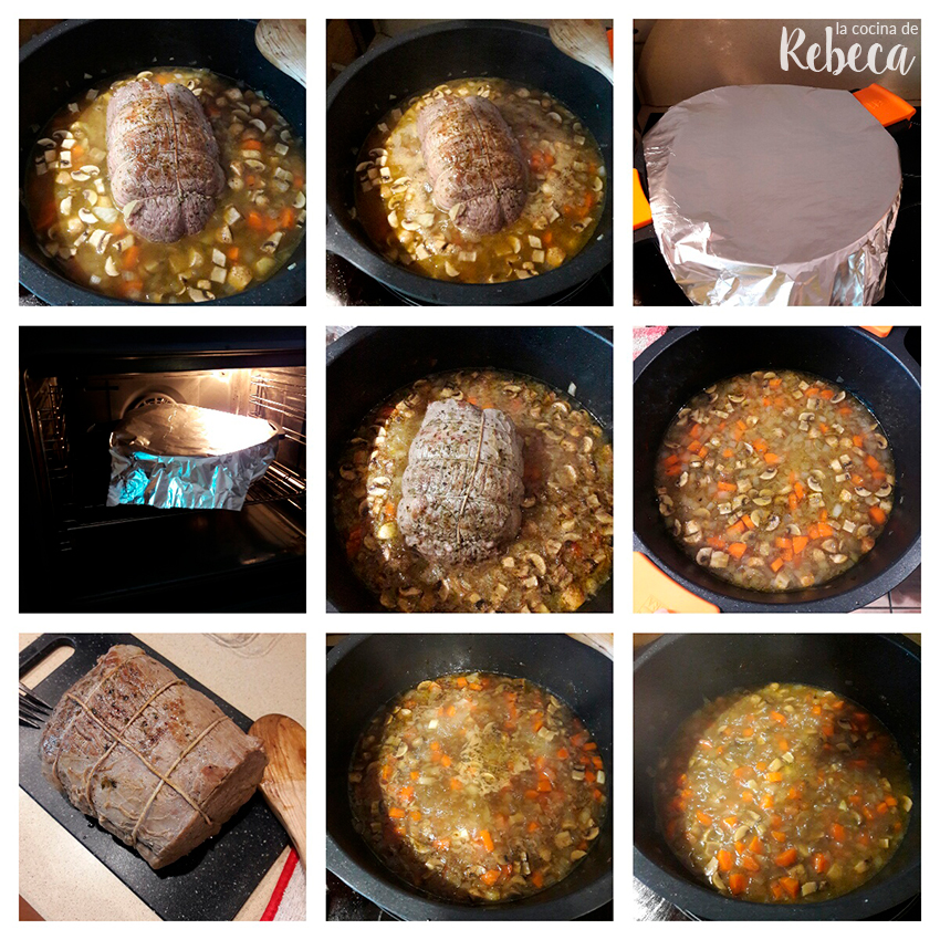 La cocina de Rebeca: Redondo de ternera asado