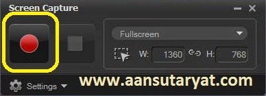 NOTE IMMORTAL: Membuat Video Tutorial Dengan Corel Screen Capture