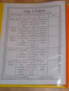 The Teacher's Backpack: Daily 5 Folders