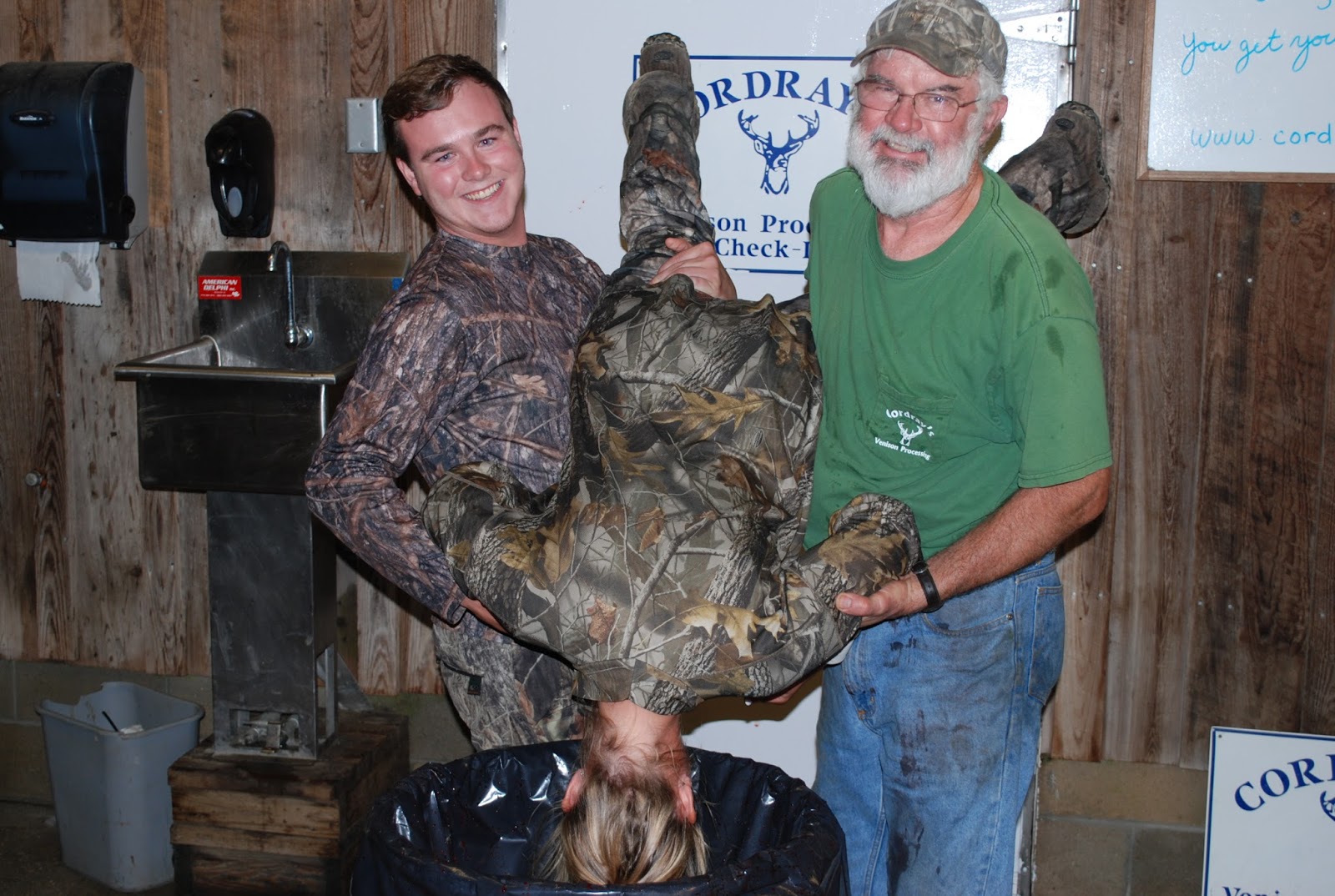Cordray's: Rhett Baynes got her first deer, an 8 point weighing 156 lbs.