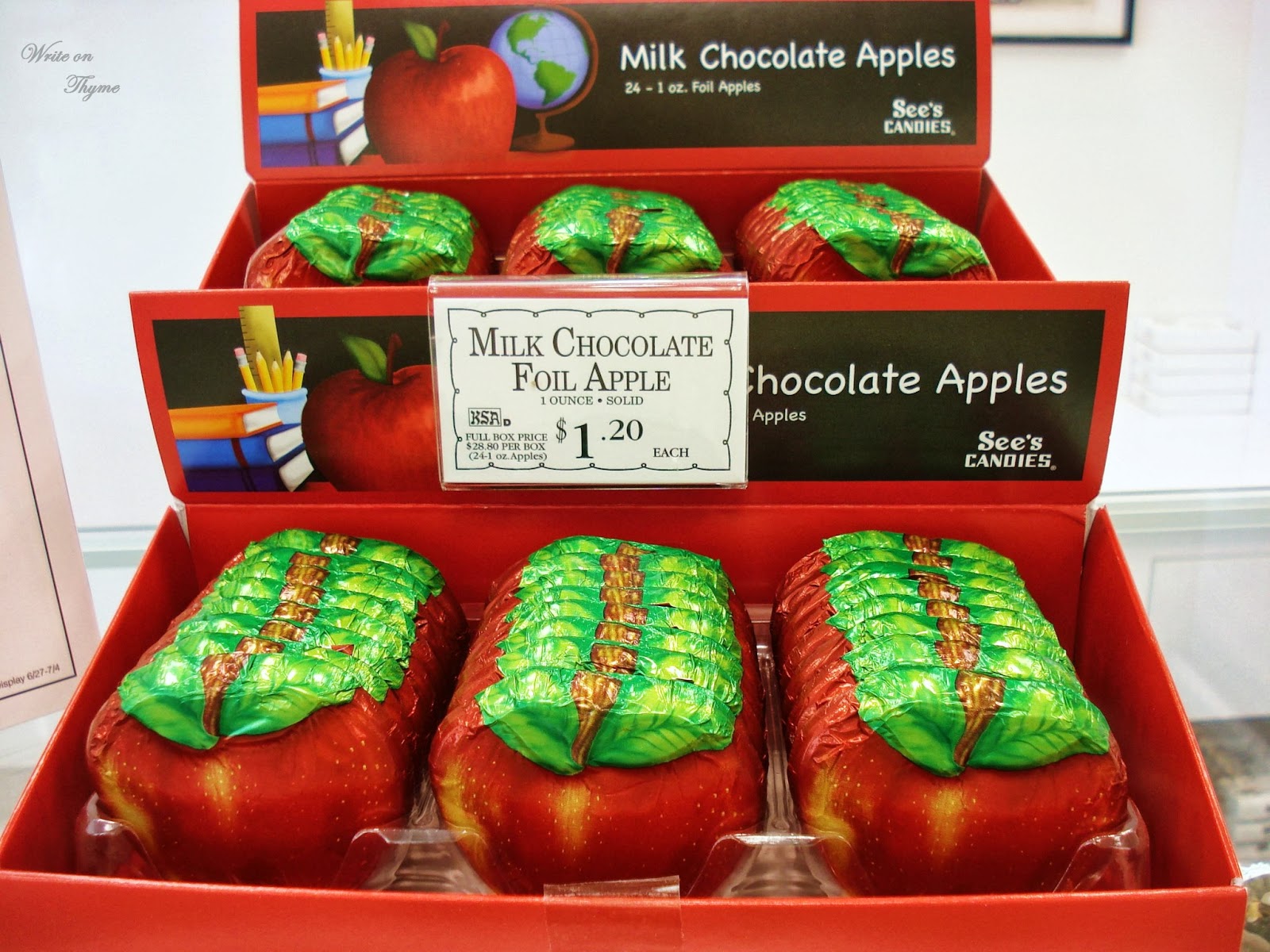 Write On Thyme: Charlie and the Chocolate Factory~ A.K.A. See's Candies