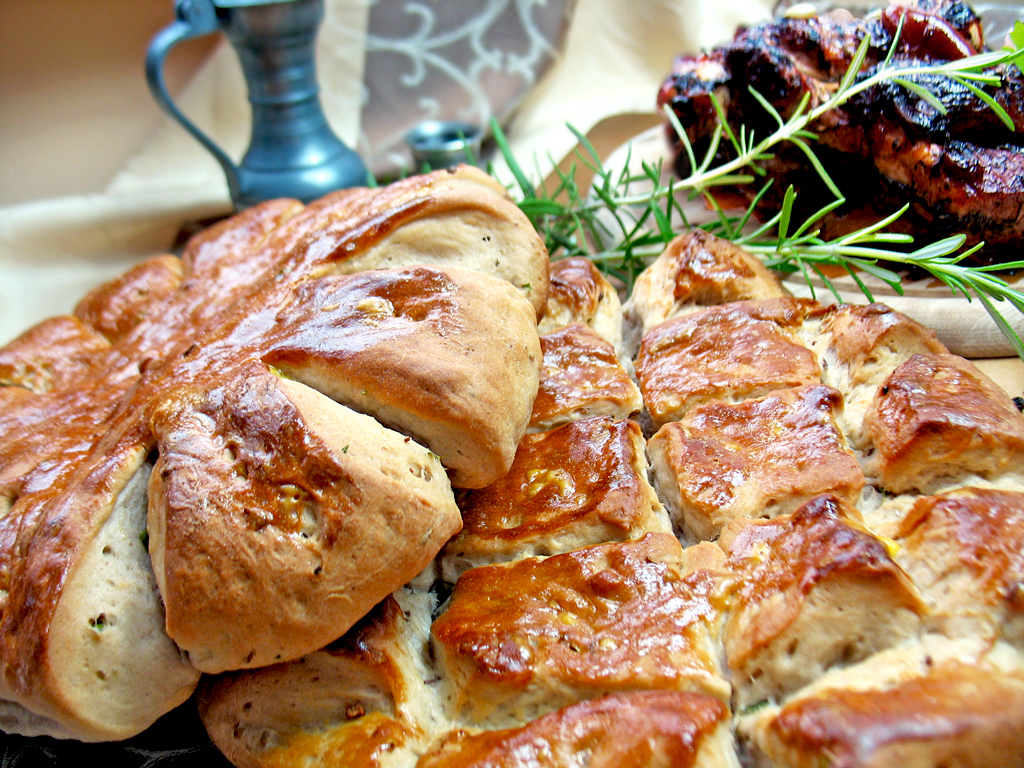 Римската кухня: Хляб с гроздов сок