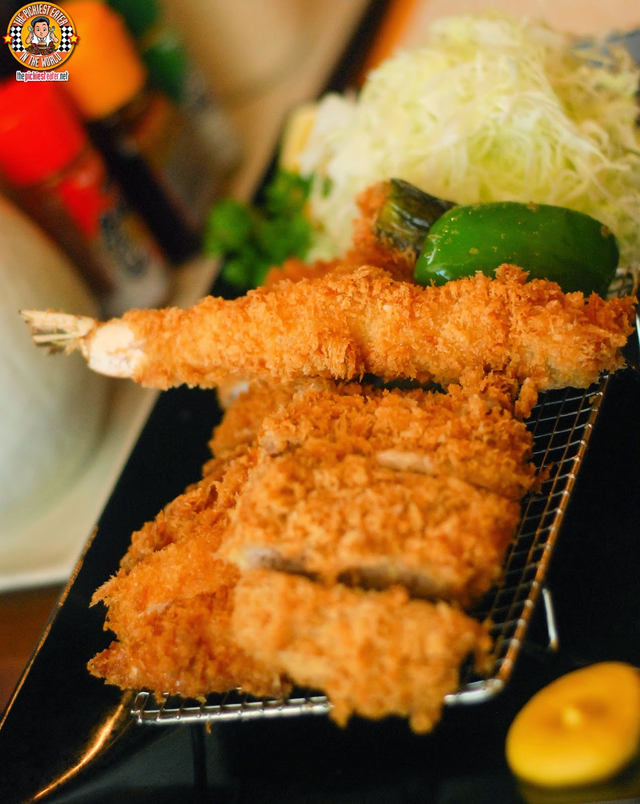 THE PICKIEST EATER IN THE WORLD: YABU'S MENCHI KATSU WITH BABE FOR FOOD!