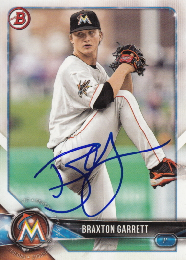 Daily Autograph: Braxton Garrett
