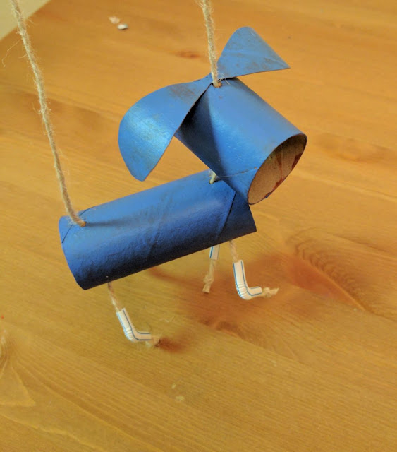Cardboard Tube Dog Puppet Craft for Kids - The Joy of Sharing