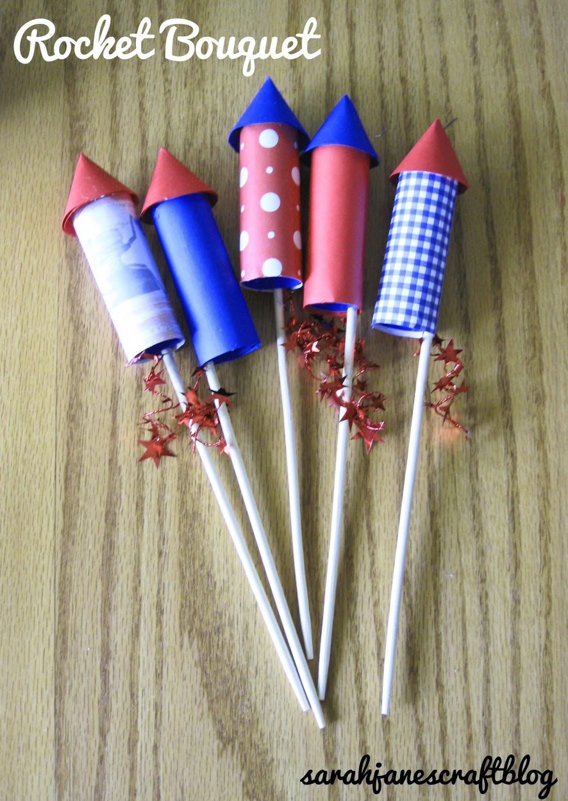 4th of July Rocket Bouquet