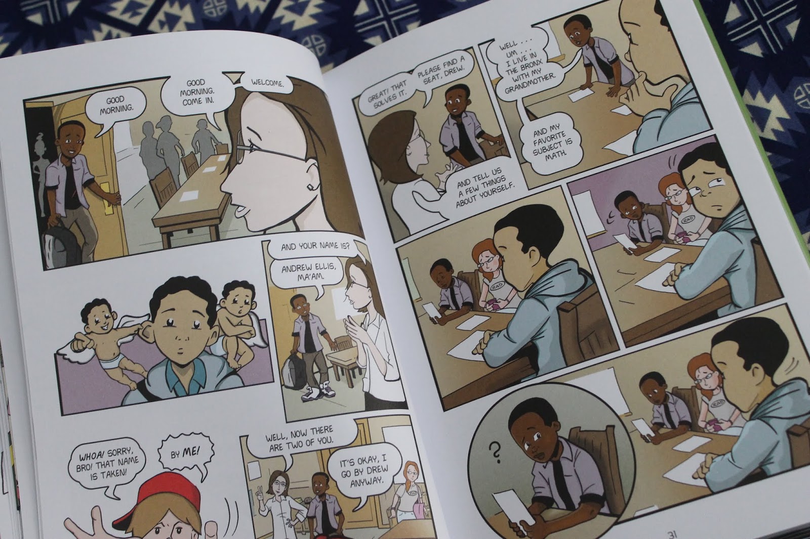 Books and Umbrellas: New Kid by Jerry Craft