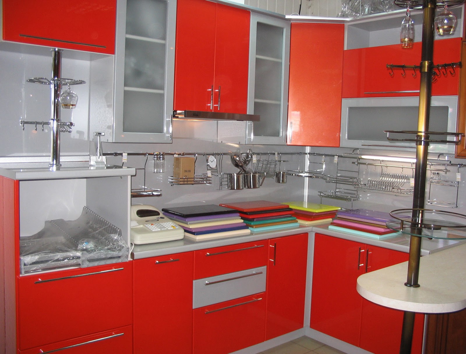 Terpopuler 45+ Model Kitchen Set Warna Merah