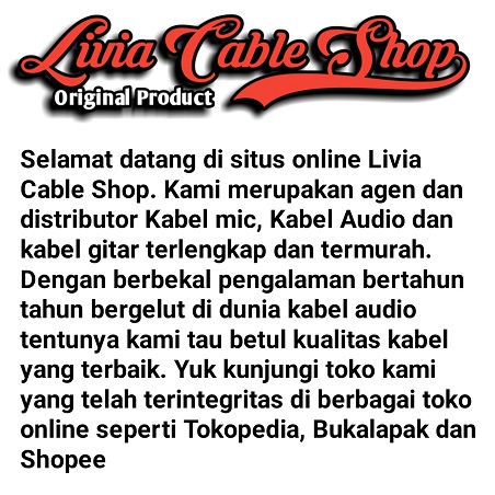 Pusat Penjualan Kabel Mic, Jack Audio, Kabel Audio, Socket Mic dan ...