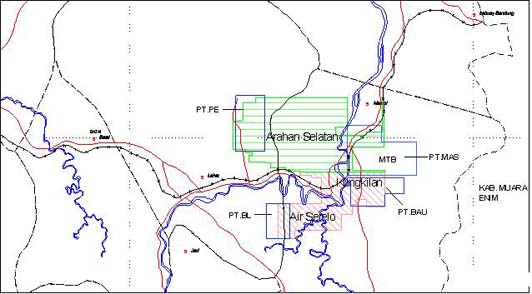 Batubara di kabupaten Lahat - I D E F A