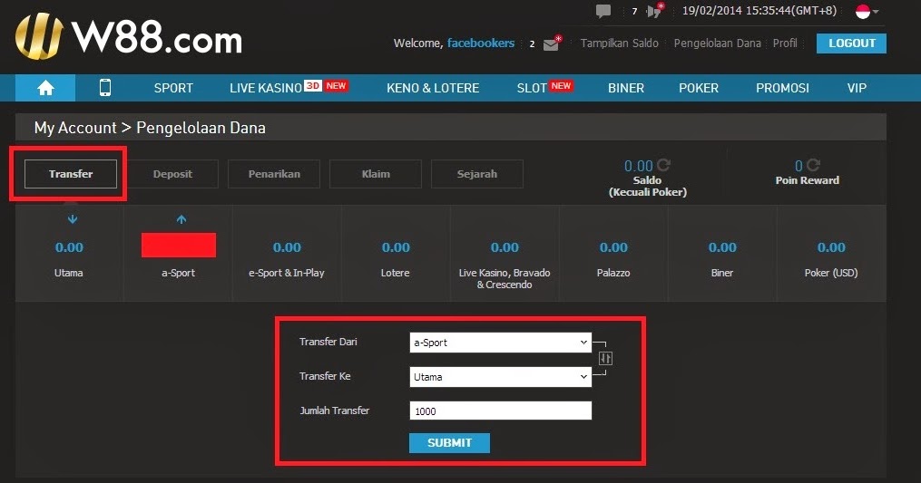 Cara Melakukan Penarikan di W88 ~ AGEN W88