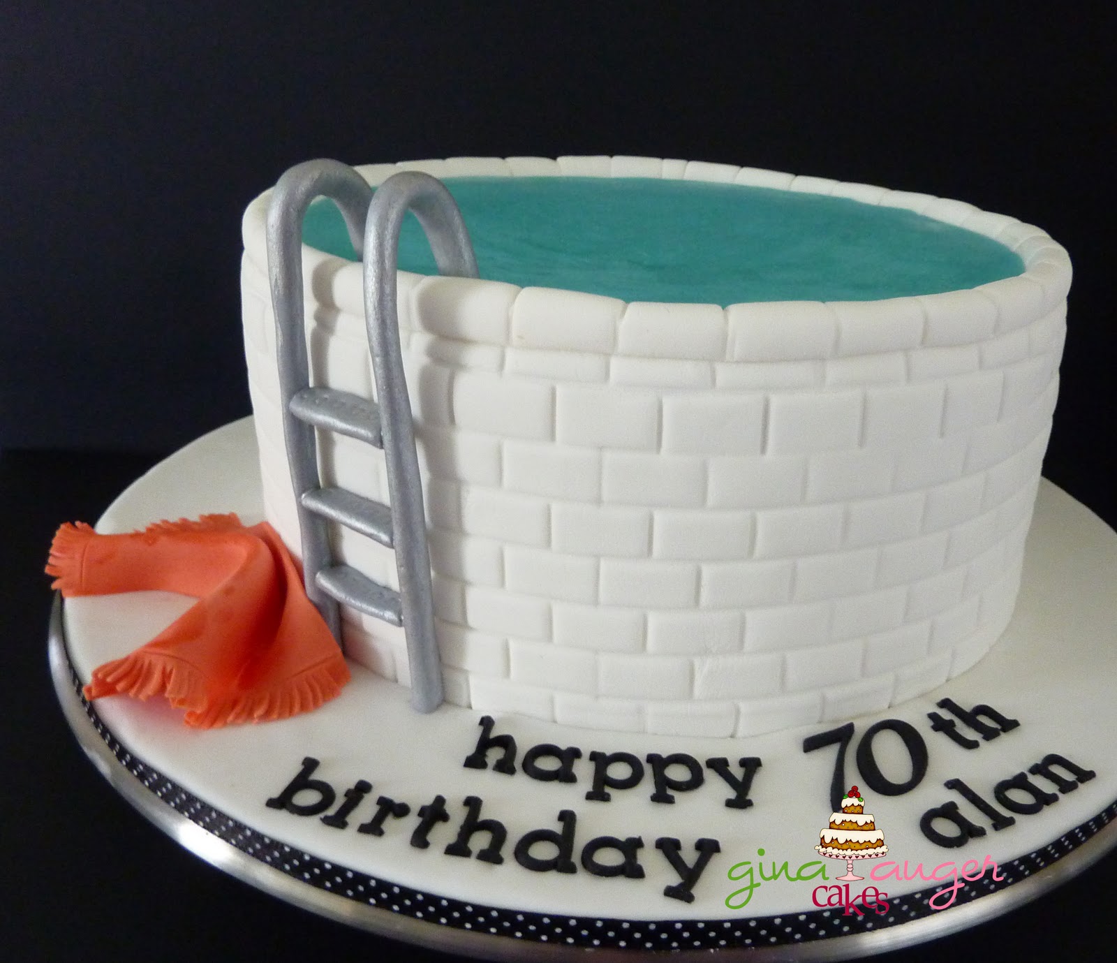 Top That!: Dive in! Alan's 70th Birthday Cake
