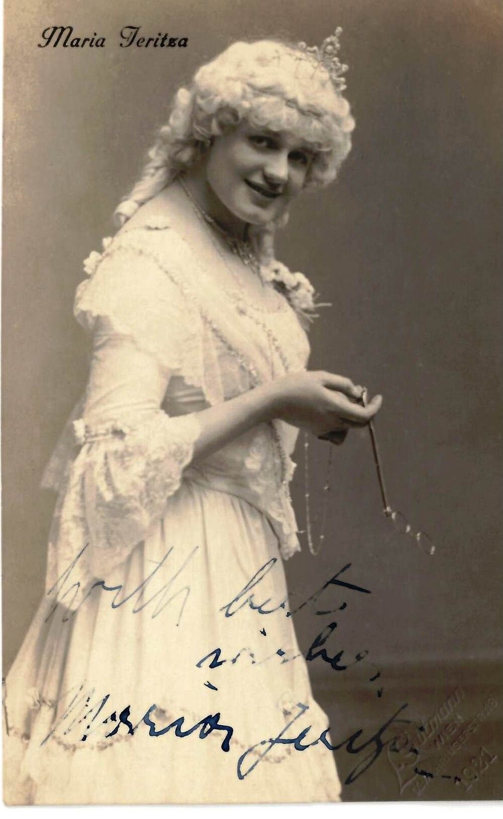 FORGOTTEN OPERA SINGERS : Maria Jeritza (Soprano) (Brno, Czech Republic ...
