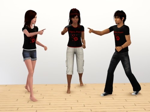 FOR MY SIMS: Argument Pose Pack