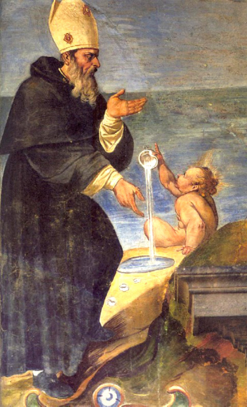 La Gloria di Dio .: IL CHERUBINO E S.AGOSTINO!