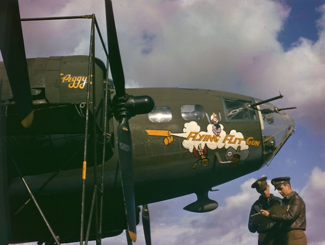 Color Photos of American Bombers and Their Crews in 1942 ~ Vintage Everyday