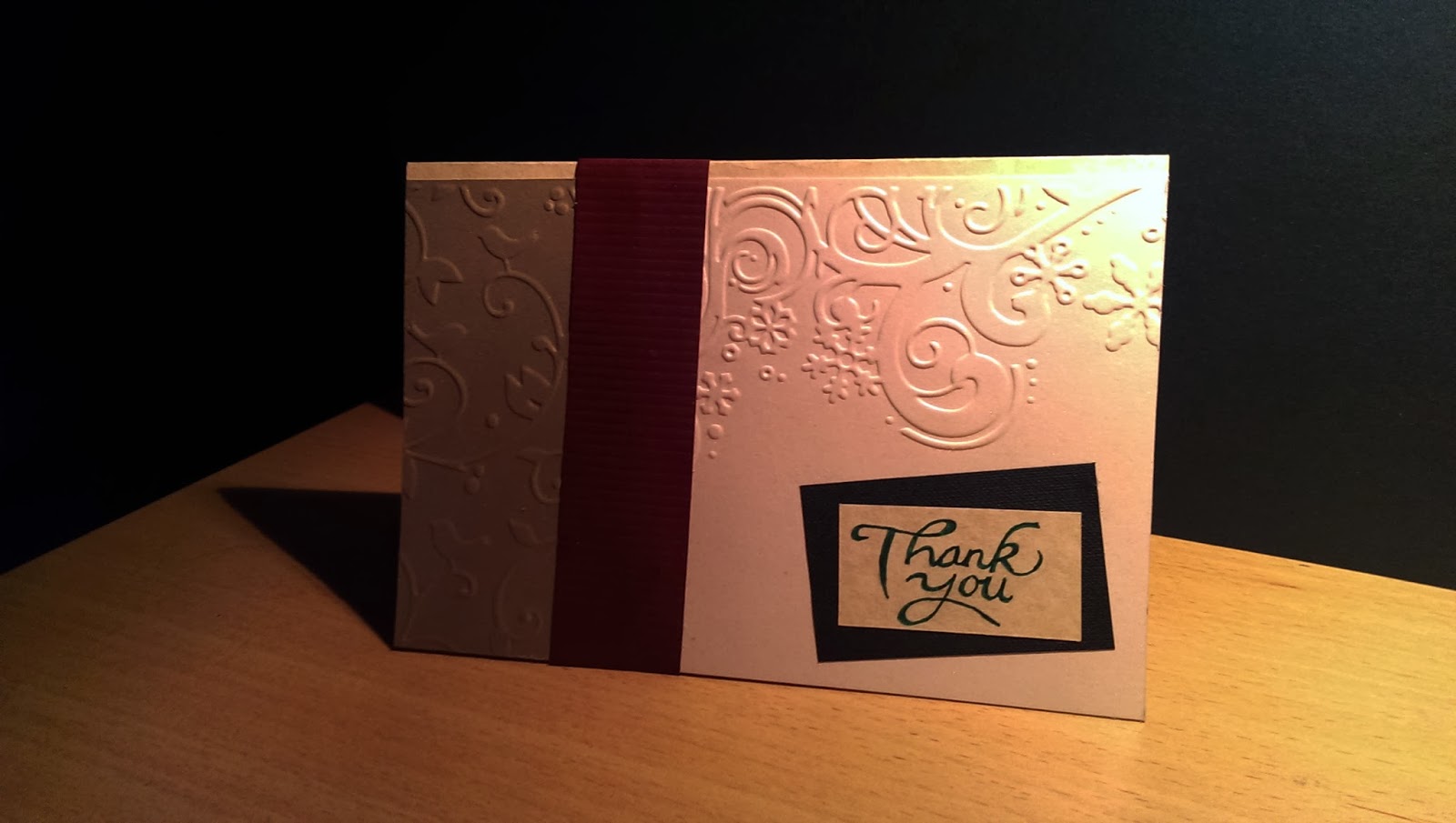 Damien Mallon: Graphic Design & Illustration: Handmade Thank You card