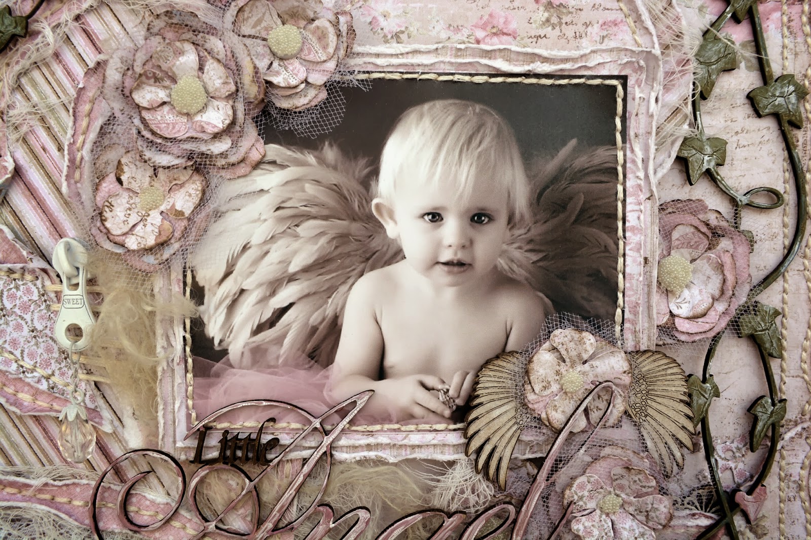 Life's little Embellishments: Little Angel ***Maja Design****