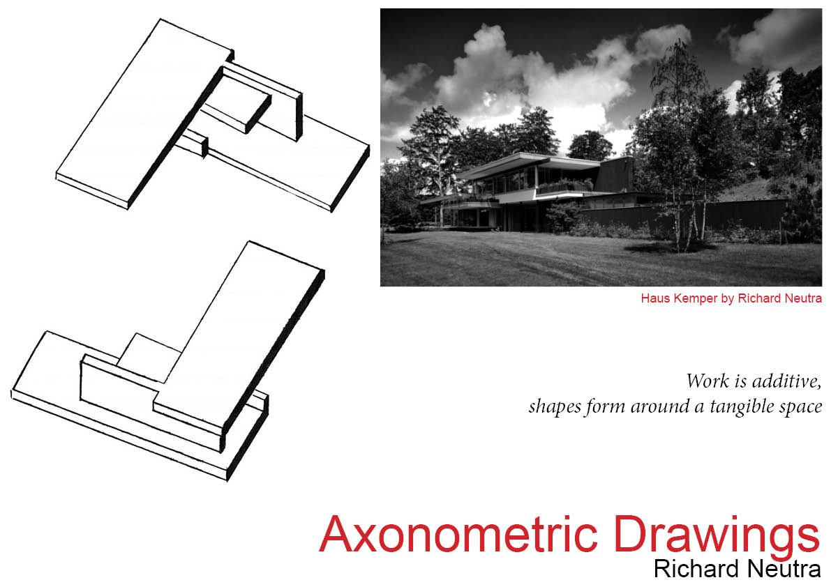 Mingyu Feng: Axonometric Drawings