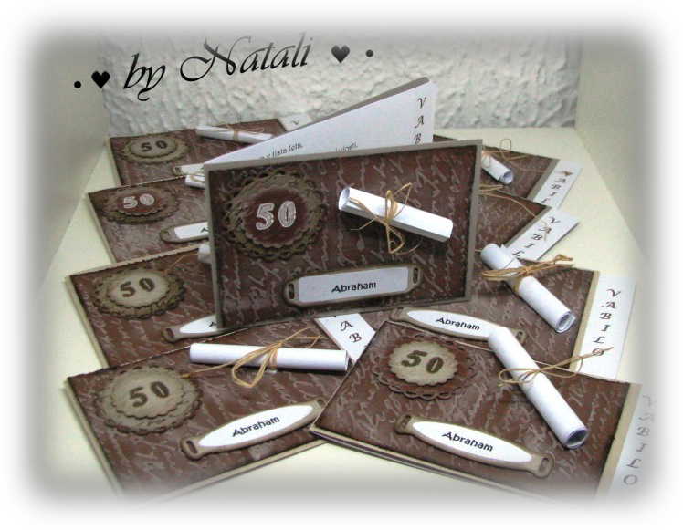 življenje je lepo: vabila za Abrahama