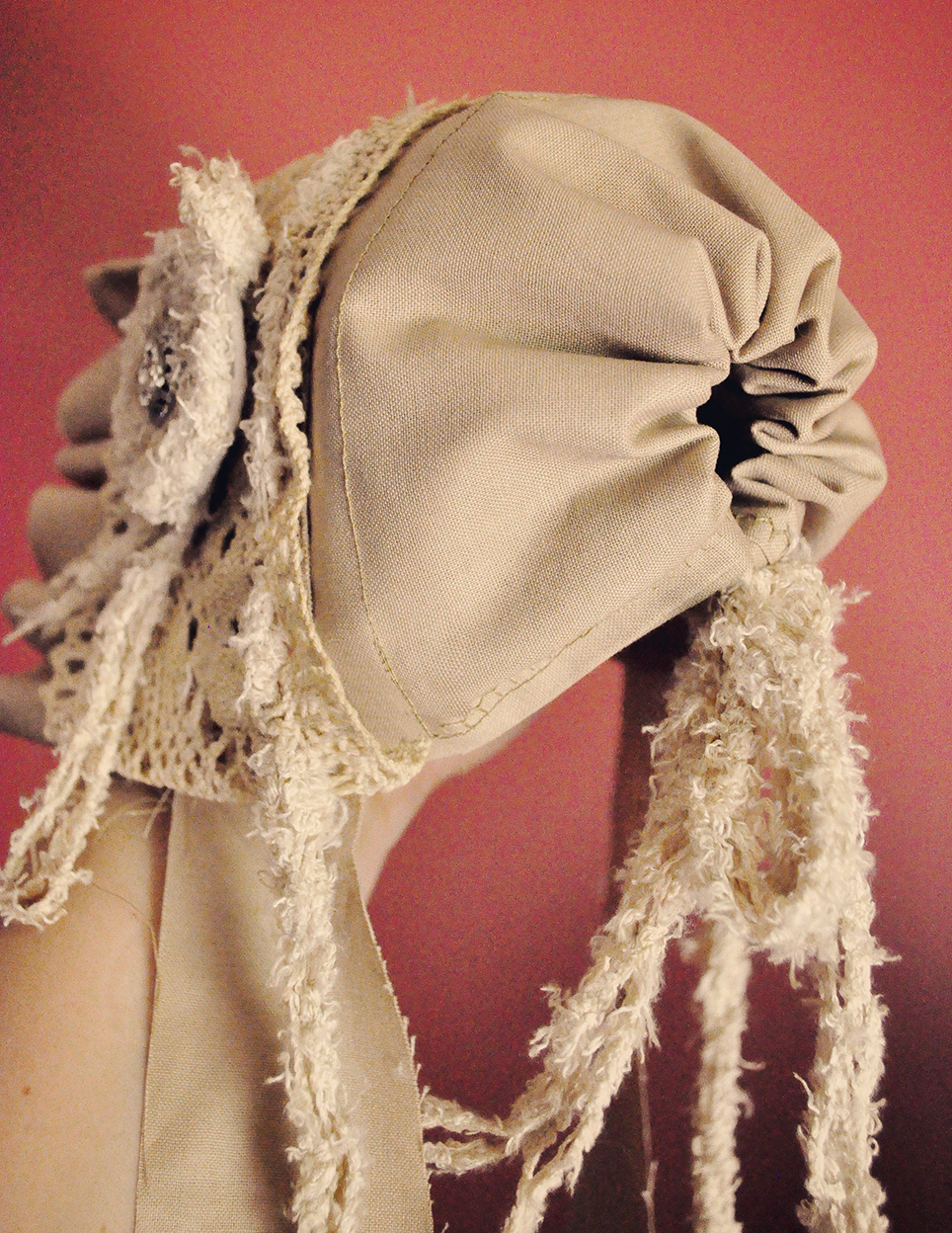 All Things Precious Photography: How To Make A Vintage Bonnet