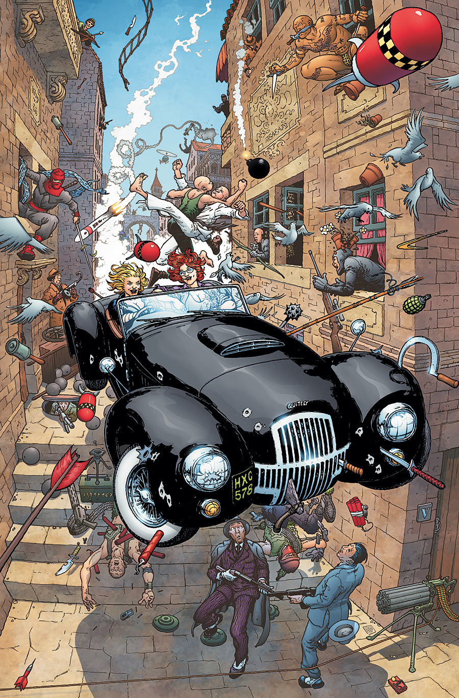 The Geeky Nerfherder: Artist Spotlight: The Art Of . . . Frank Quitely