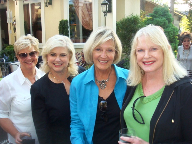 Cathi Hatch: Artists and Friends in Jan's Garden