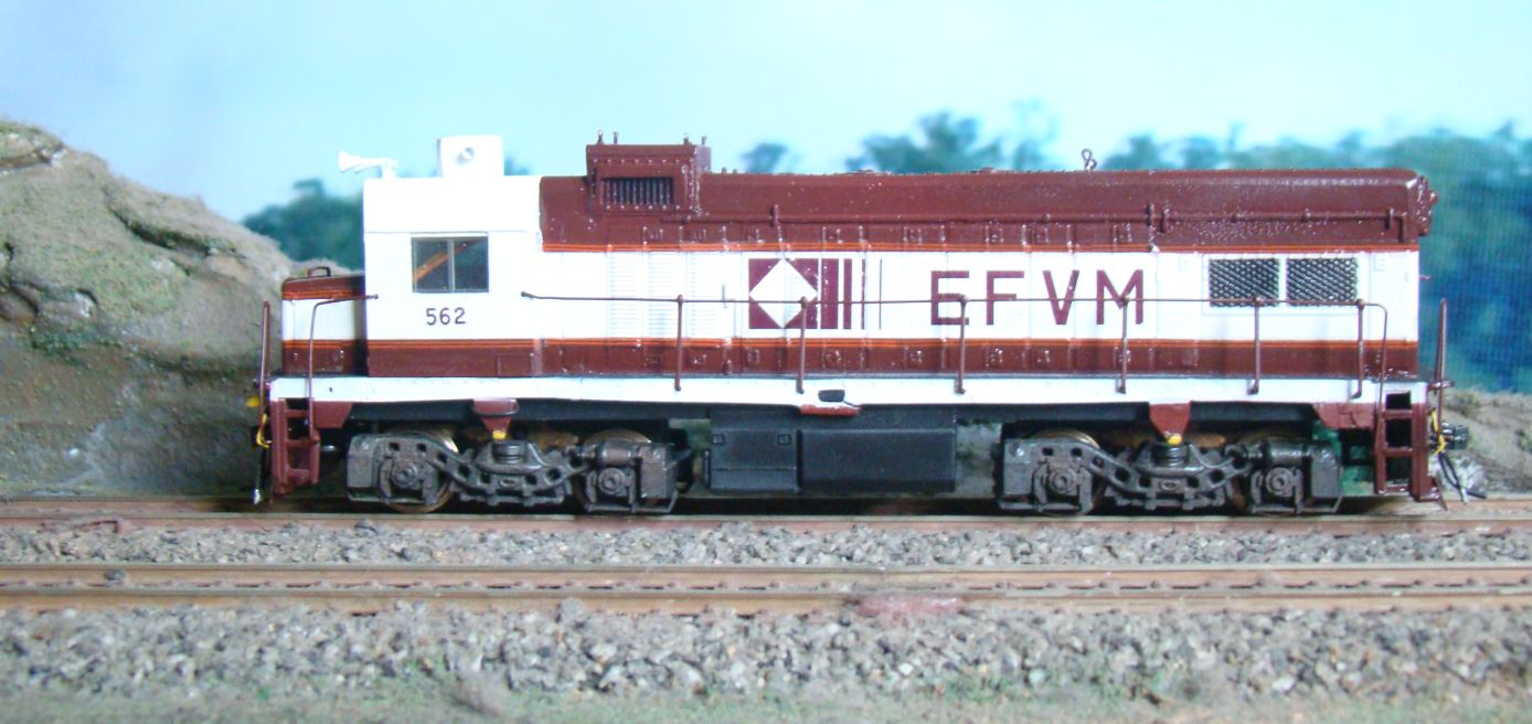 Gílser ferreo trens: G12M EFVM