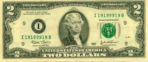 Bonnie's Books: The $2 bill
