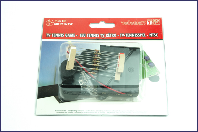 Techunboxed: Velleman MK121NTSC TV Tennis Game Kit [Review]