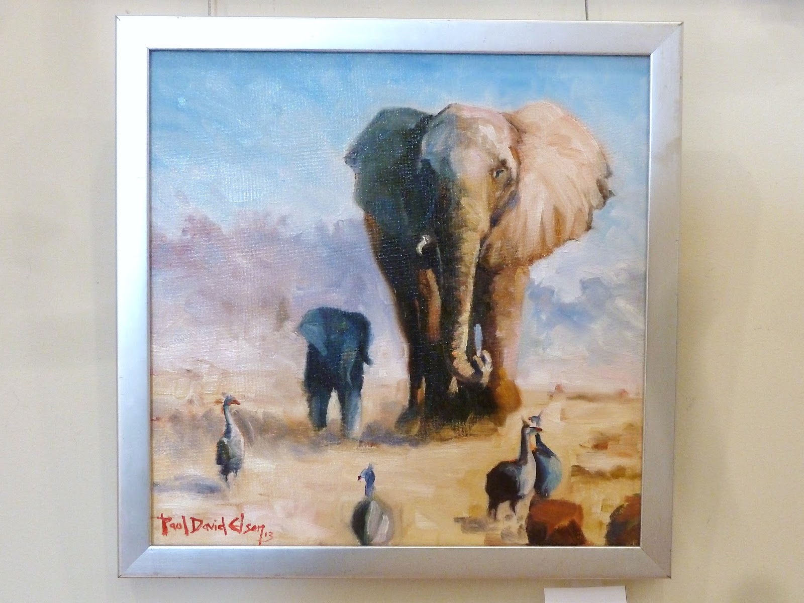 Paul David Elsen Fine Art: The Elsens: Driven by Art Exhibit - Cold ...