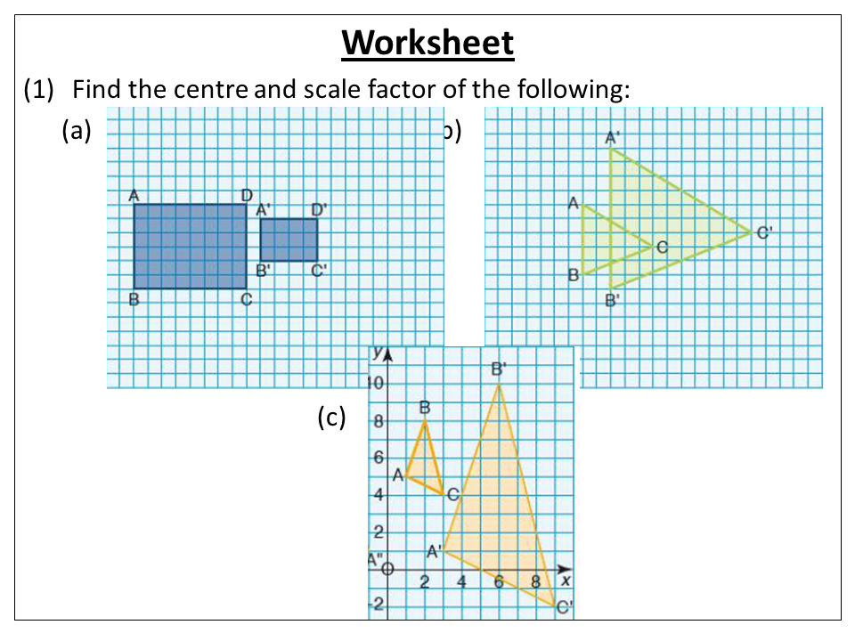 Math 10: CHAPTER-6: TRANSFORMATIONS