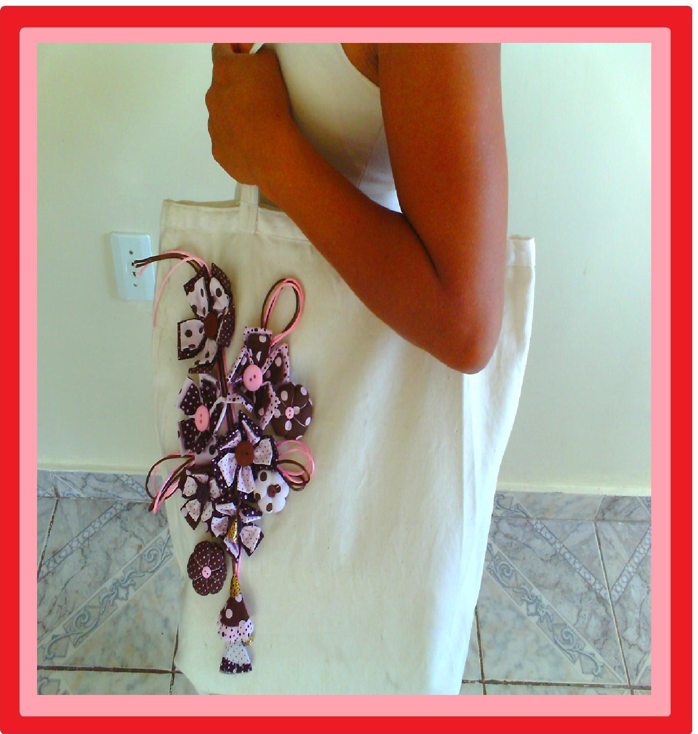 tok de magica artesanato: Flor de fuxico