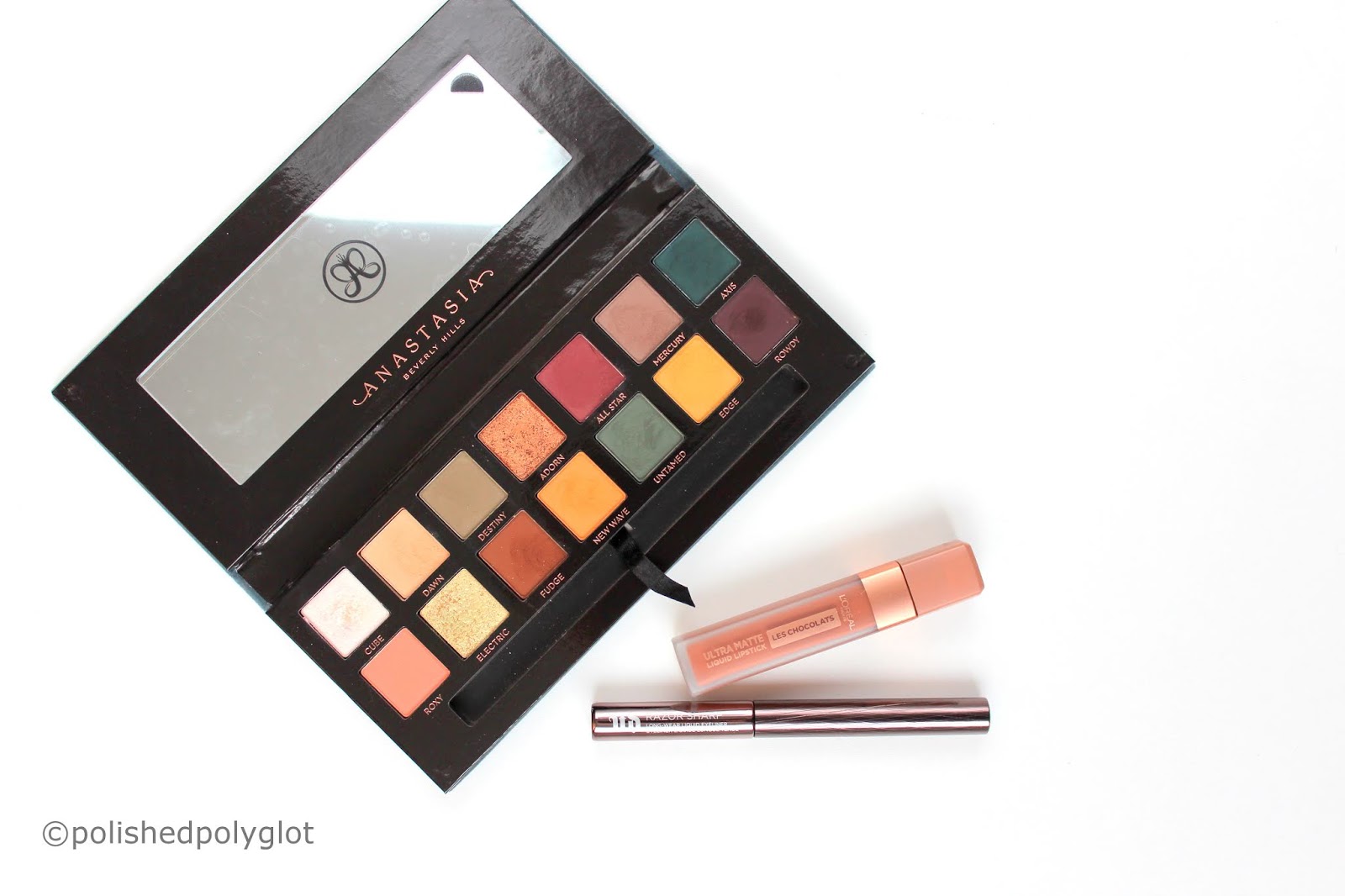 Makeup │ Trendy look in Mustard Yellow and Green / Polished Polyglot