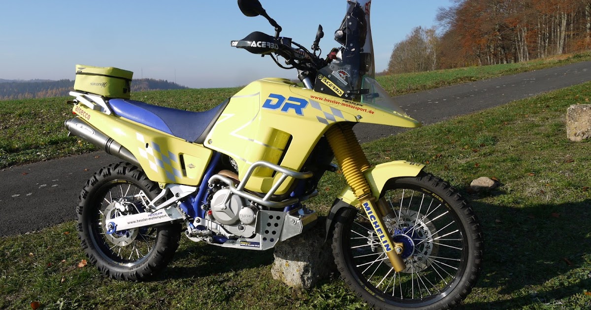 Der SUZUKI DR RALLYE & DR CUSTOM BIKE BLOG: The "yellow magic" DR800