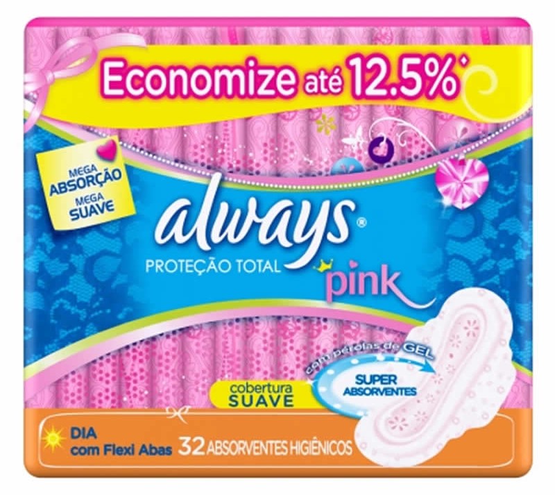 Blog Vanessa Sial : Lançamentos Always® Pink e Active