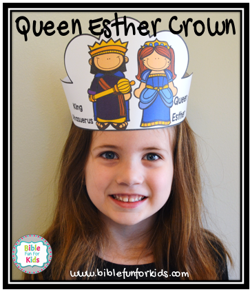 Queen Esther Crown Craft