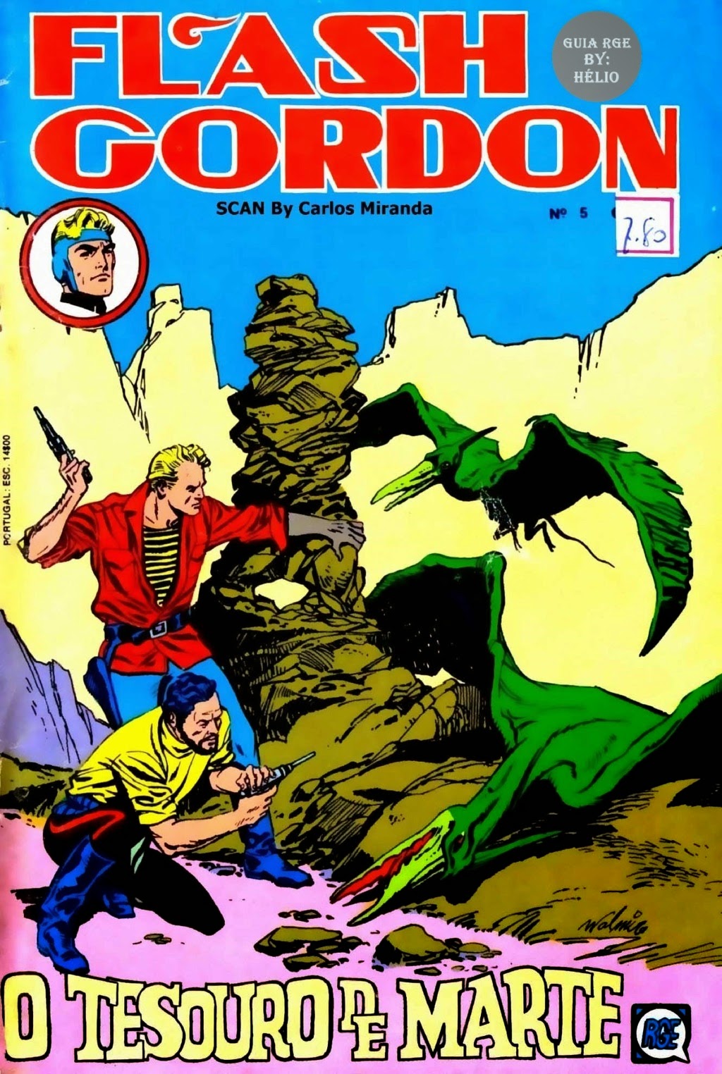 ROCK & QUADRINHOS SCANS: FLASH GORDON 5-2ª SÉRIE(RGE)-DEZEMBRO DE 1975