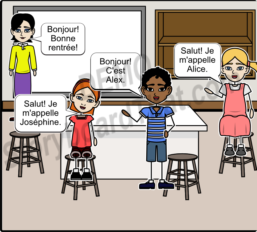 Je parle français