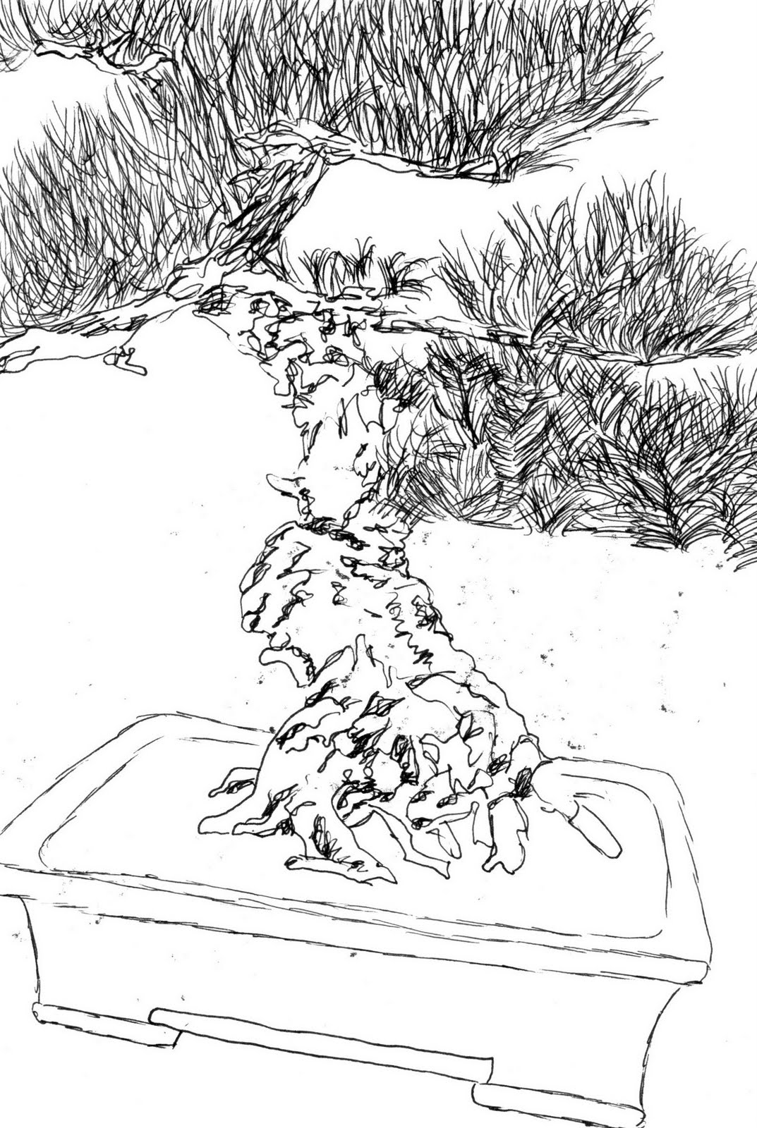 Shawn's Art Blog: Midterm Portfolio: 3 Traditional line art Illustrations