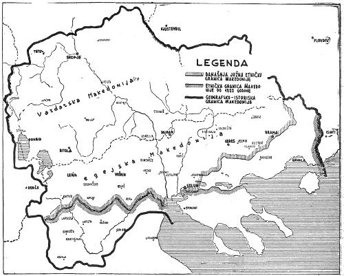 МАКЕДОНСКИ СВЕДОШТВА: Ethnic Map of the Macedonians of the Aegean, 1946