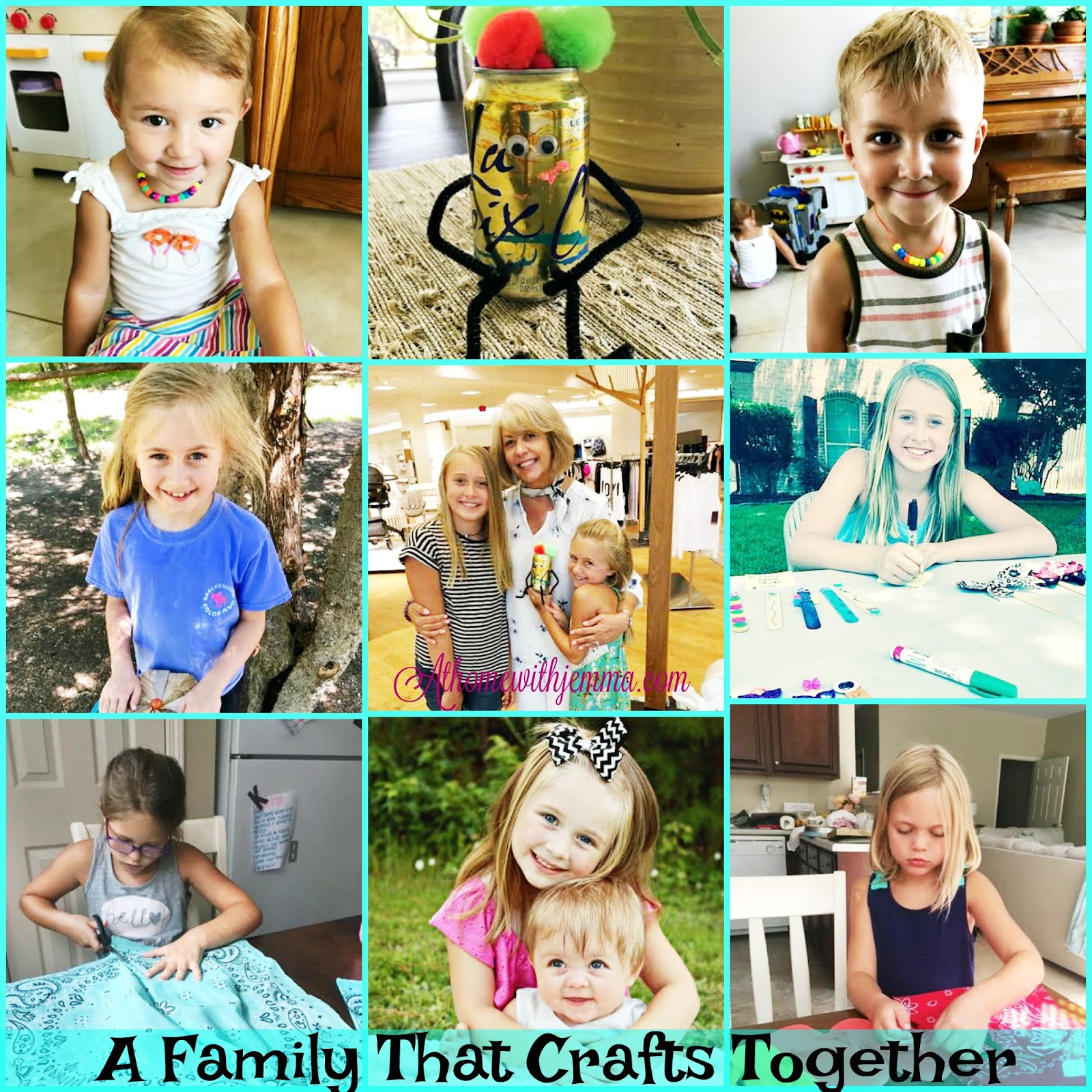 A Family That Crafts Together - At Home with Jemma